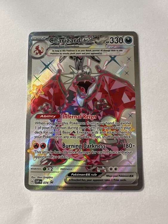 Pokemon Charizard ex (074 Promo) Englisch (Neu (gemäss Beschreibung ...