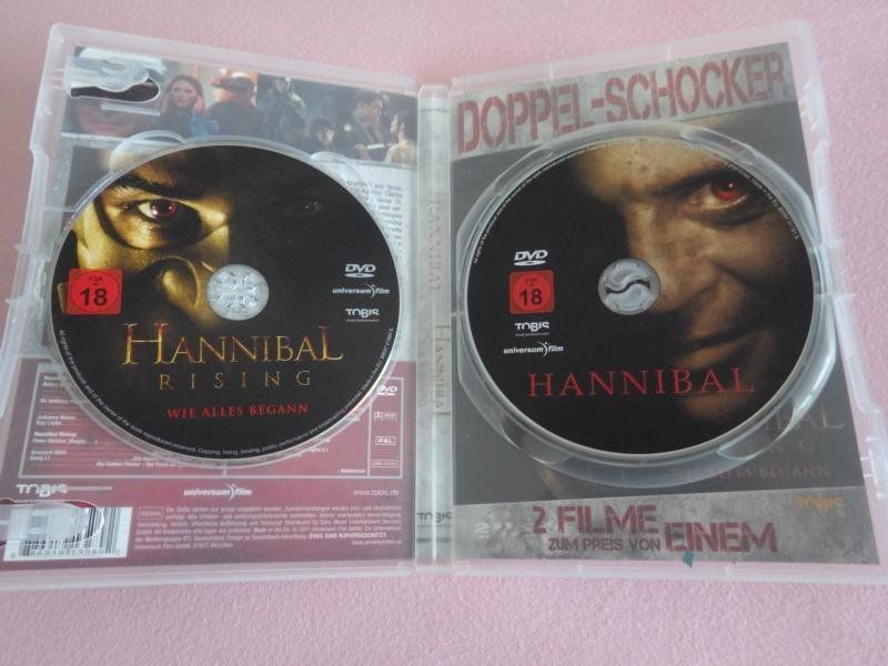DVD Hannibal + Hannibal Rising + Roter Drache | Kaufen auf Ricardo
