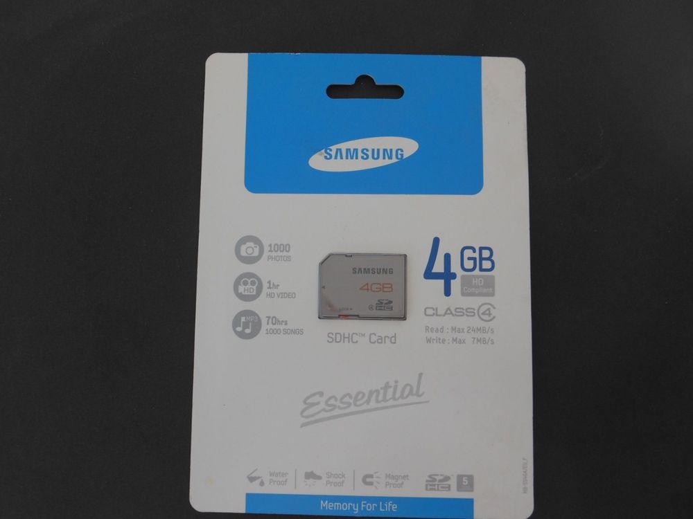 SD Card 4 Gb Samsung | Kaufen auf Ricardo