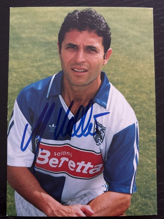 Signierte Autogrammkarte Marcel Koller GC Zuerich Top! (Gebraucht) in ...