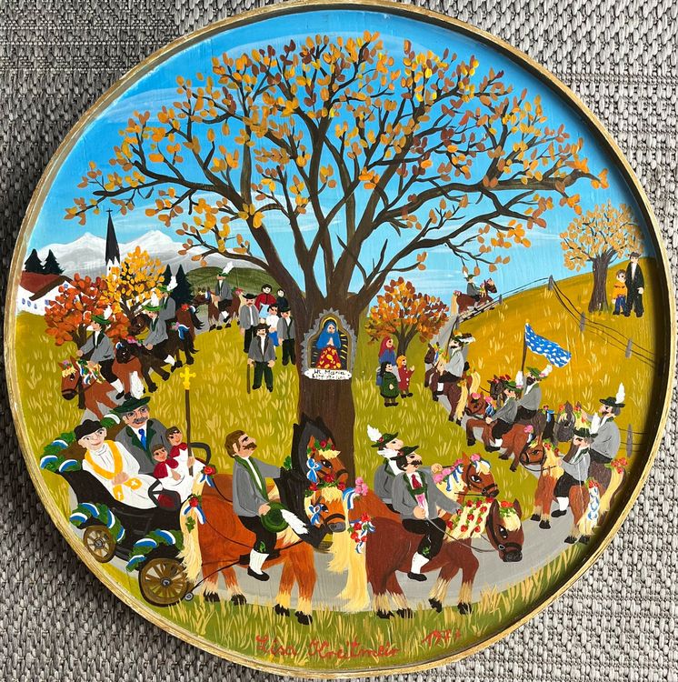 Lisa Kreitneir (1935) Herbst Szene Naive Gemälde (Gebraucht) in Root für CHF 19 – mit Lieferung ...