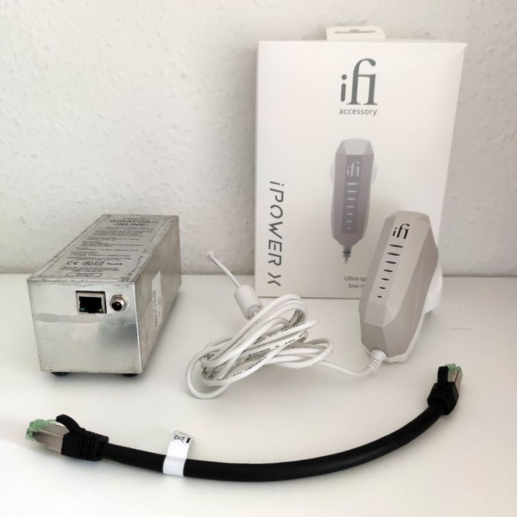 Netzwerkfilter Gigafoil v4 mit IFI AUDIO IPOWER X Netzteil (Gebraucht) in für CHF 355 – mit ...