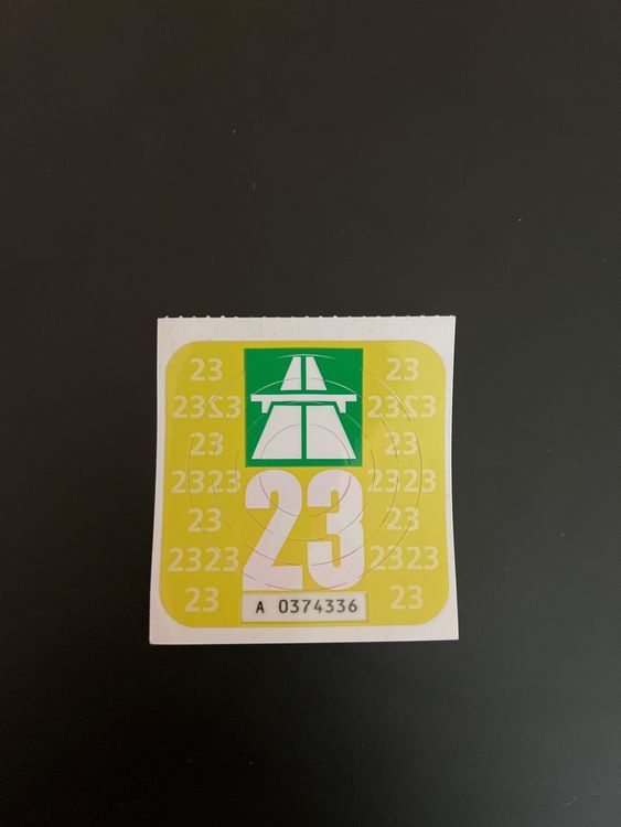 Autobahnvignette 2023 (Neu und originalverpackt) in Gossau ZH für CHF ...