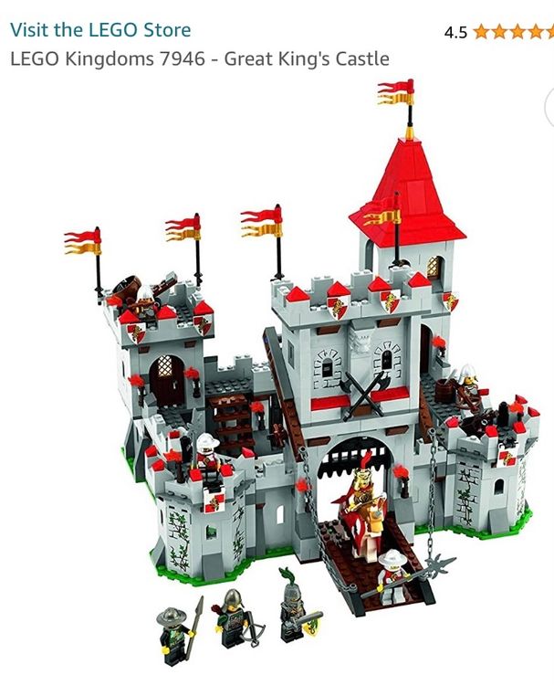 Lego-Burg (Gebraucht) in für CHF 150 – nur Abholung auf Ricardo kaufen