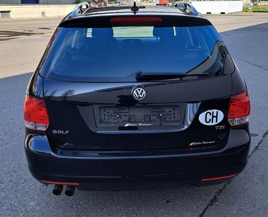 VW Golf VI Variant 1.4 TSI, Team, Schwarz (D'occasion) à Giswil pour ...