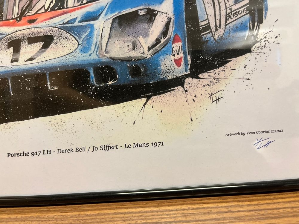 Derek Bell et Jo Siffert, Le Mans 1971, Porsche 917 LH | Kaufen auf Ricardo