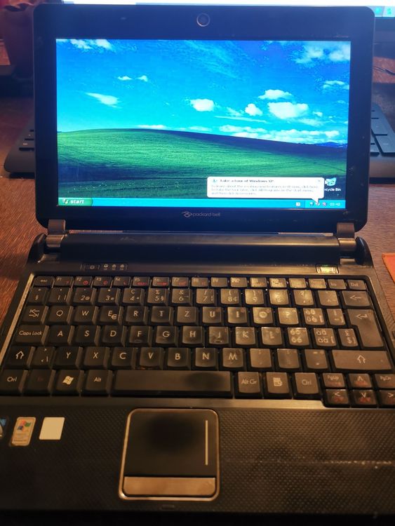 Packard Bell Notebook 10" Windows XP (Gebraucht) in Koppigen für CHF 60 ...