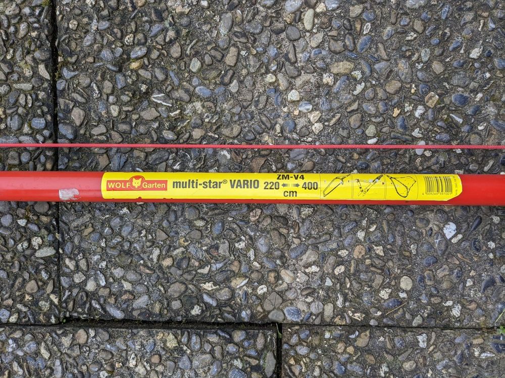 Wolf Multistar Astschere/220 cm - 400 cm Teleskop- Astschere (Gebraucht ...