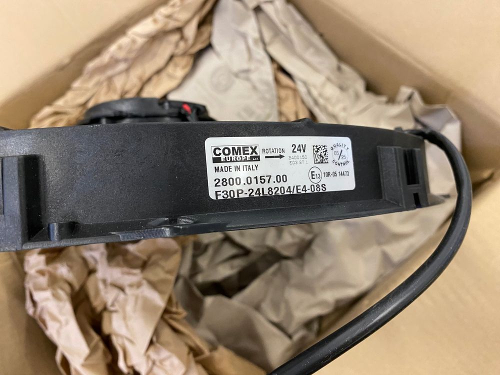🔴 Ventilator COMEX F30 P-24L8204/E4-08S 24V /059B (Neu und ...
