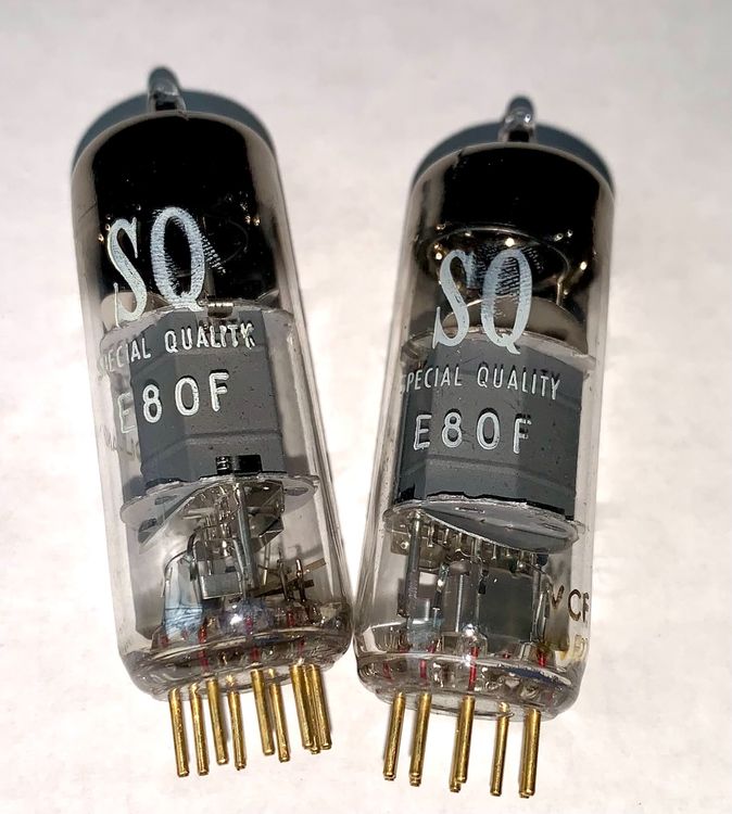 2 Röhren/Radioröhren E80F (˜EF86, EF806S) gebraucht, Philips | Kaufen auf Ricardo