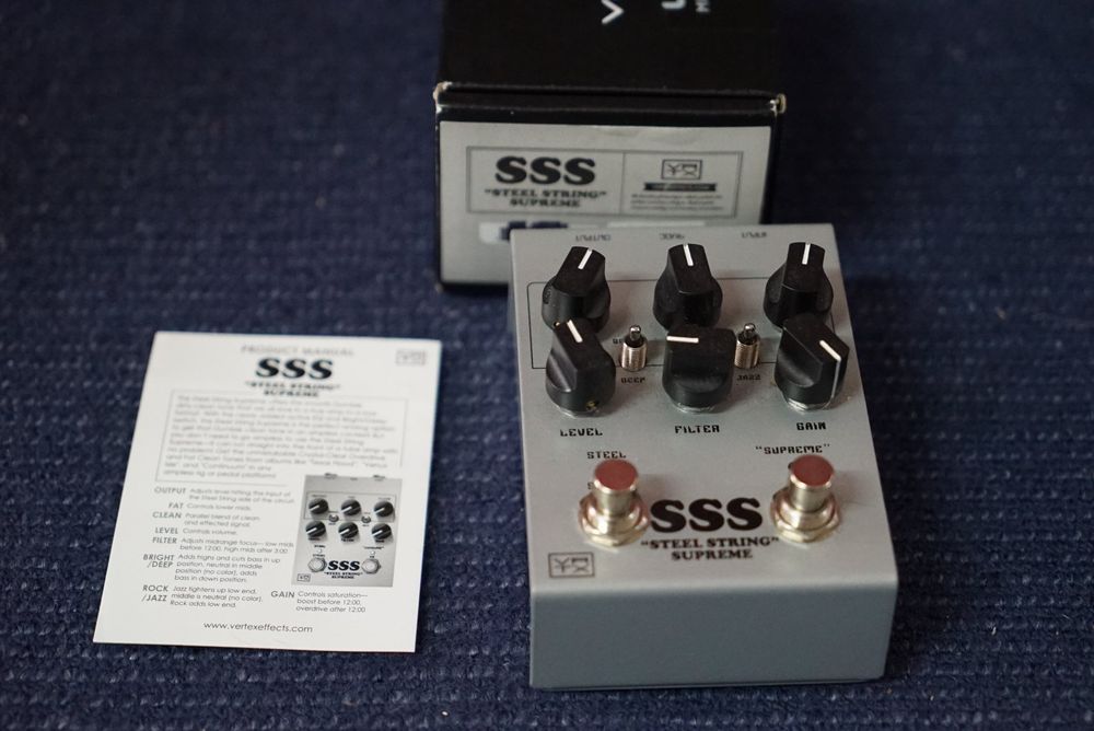 Vertex SSS Steel String Supreme Overdrive Pedal (Gebraucht) in ...