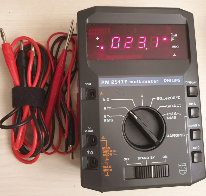 Digital Multimeter PM2517E von Philips (Gebraucht) in für CHF 50 – mit Lieferung auf Ricardo kaufen