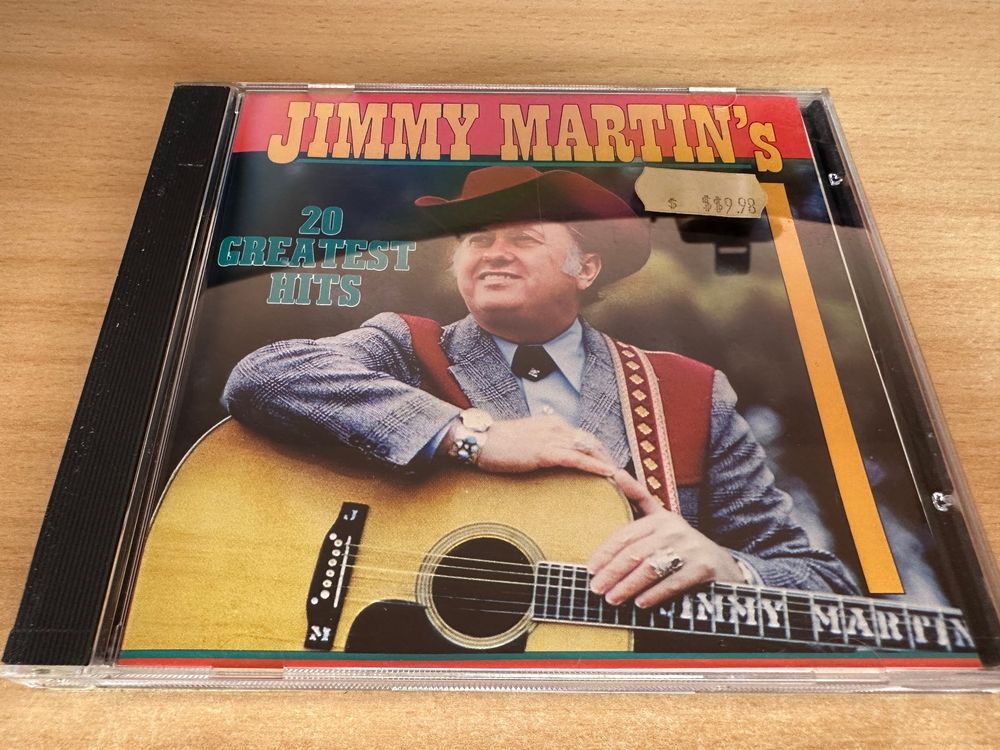 T8 Jimmy Martin – Jimmy Martin's 20 Greatest Hits (Gebraucht) in Rikon ...