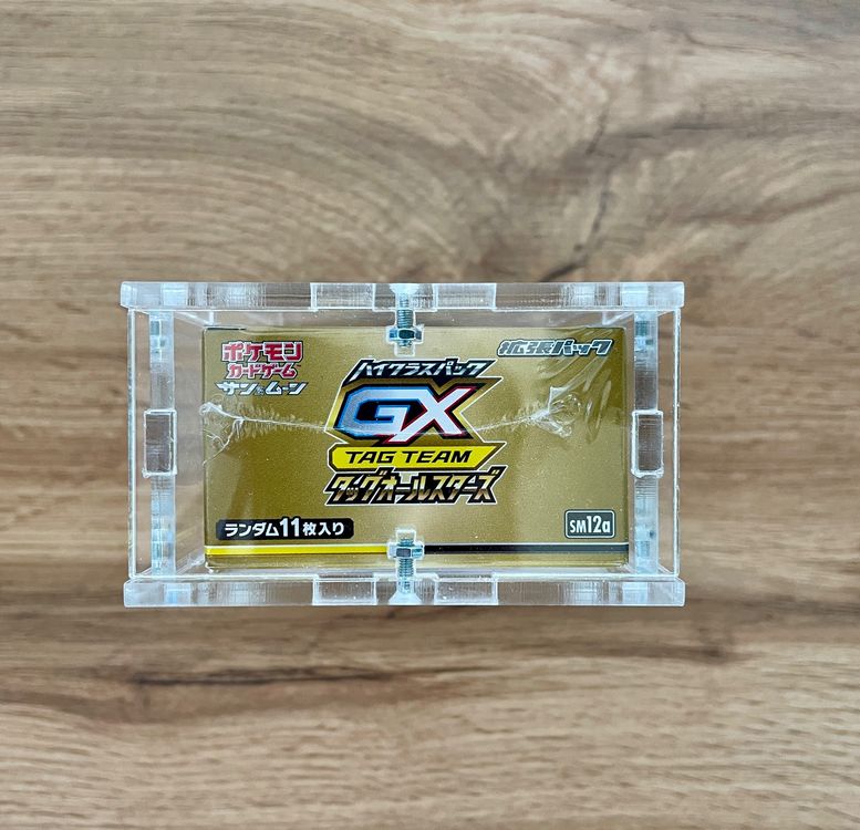 Pokémon Tag Team GX All Stars Booster Box incl. Acrylic Case (Neu und ...