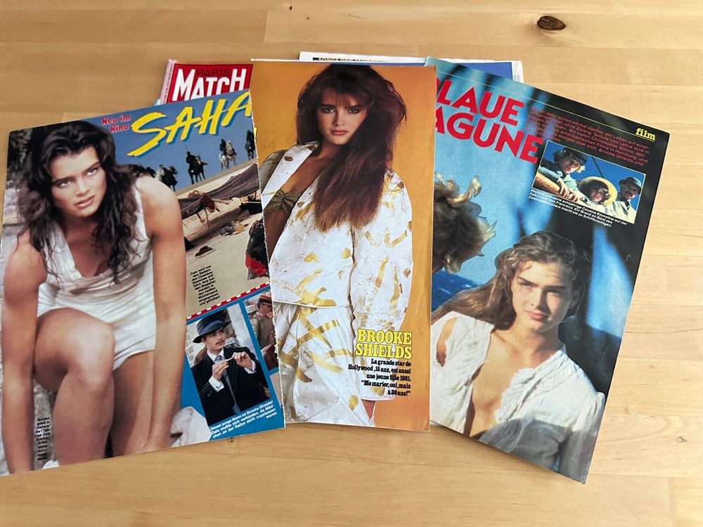 BROOKE SHIELDS MICHAEL JACKSON tolle Berichte 80's Kult Top (Gebraucht ...