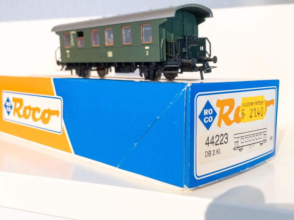 Roco 44223 - Personenwagen Deutsche Bundesbahn 2. Klasse (Gebraucht) in ...