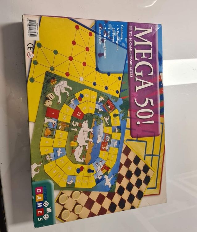 Gesellschaftspiel: Mega 50 | Kaufen auf Ricardo