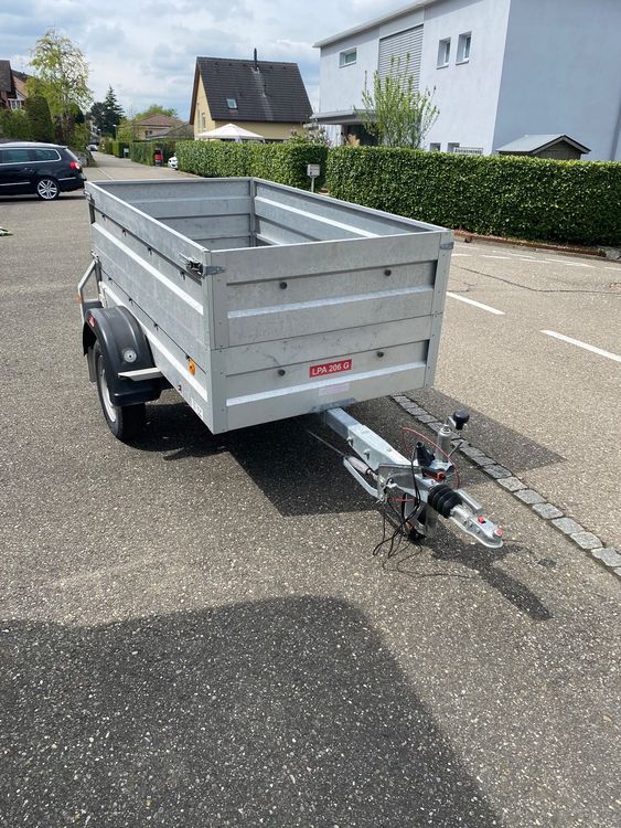 Pongratz Anhänger LPA 206 G 1000kg (Gebraucht) in Fruthwilen für CHF 700 – nur Abholung auf ...