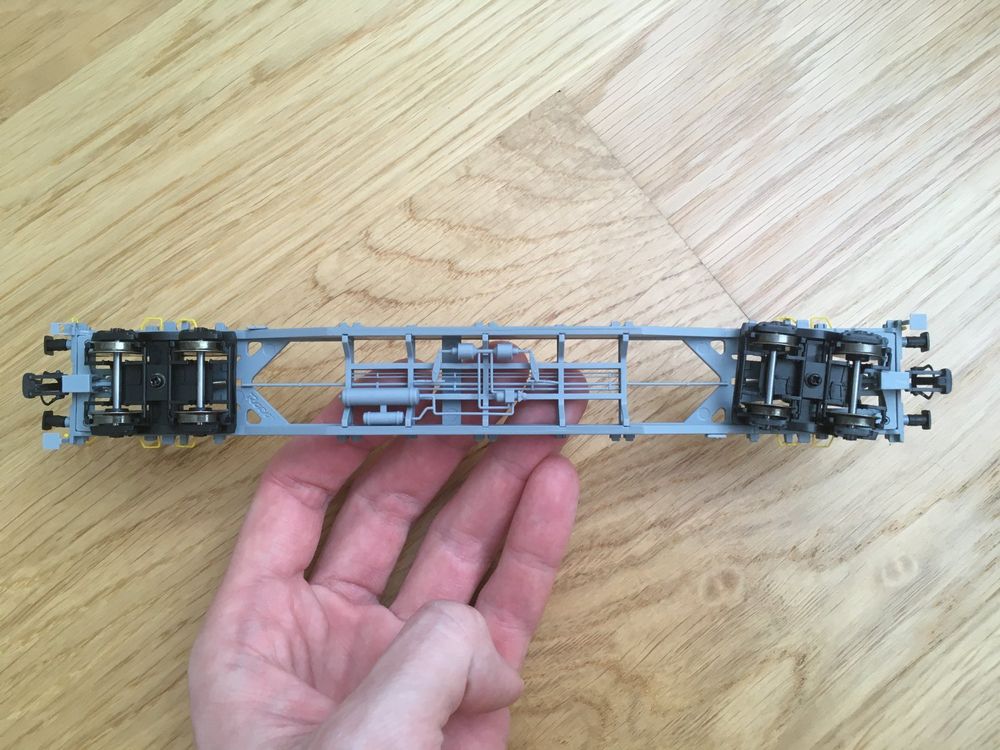 Roco 66621 SBB Sgns Containertragwagen ohne Beladung H0 (Gebraucht) in ...