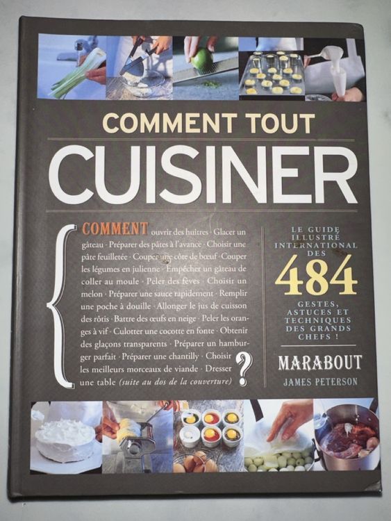 Livre cuisine "Comment tout cuisiner" astuces chefs (Neuf (Voir ...