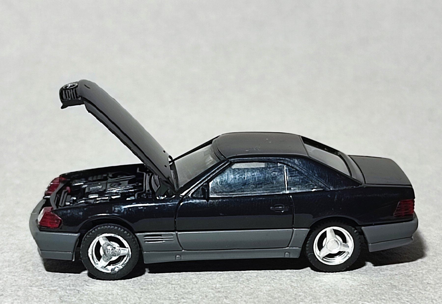 Mercedes SL R129 schwarz, Hardtop abnehmb. Herpa 1:87 25-860 (Gebraucht ...