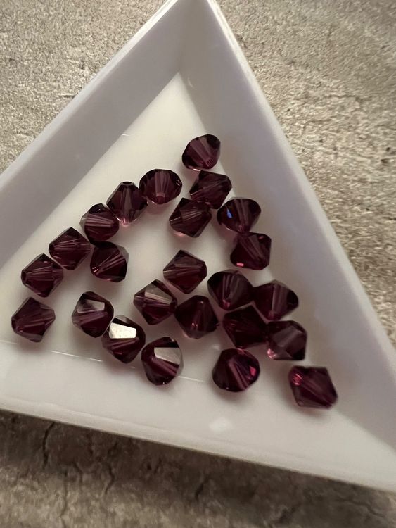 Swarovski Perlen, 24 Stück / Bicone 6mm (neu) (Neu und originalverpackt) in Menziken für CHF 2.9 ...