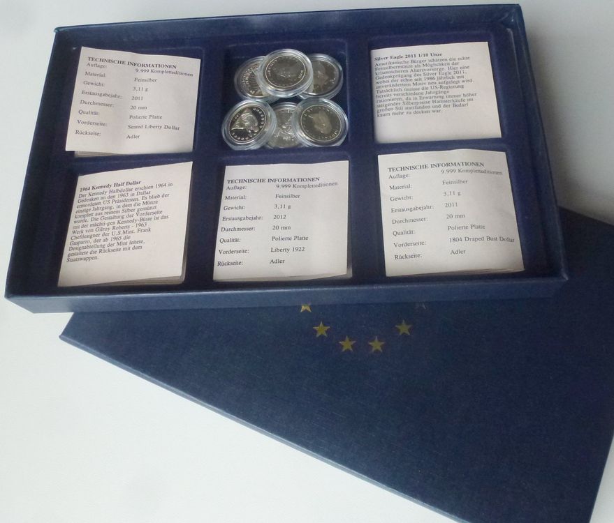 USA Sammlung ++ 6 USA Fein-Silbermedaillen (Gebraucht) in Walkringen für CHF 60 – mit Lieferung ...