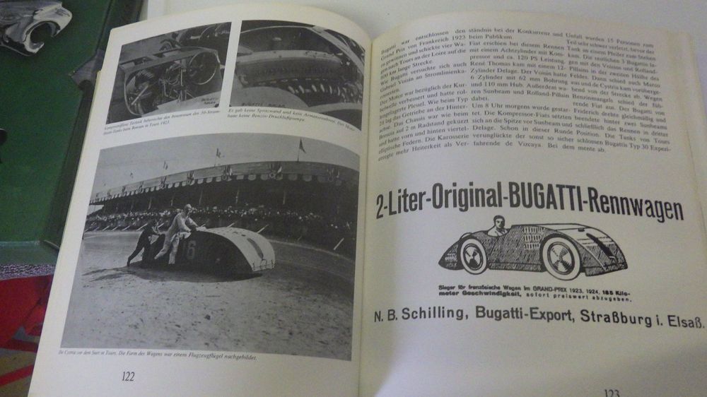 BUGATTI GESCHICHTE DER MARKE VON HUCKE 1976 2.AUFLA OLDTIMER (Gebraucht ...