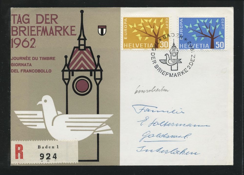 Sonderbrief "Tag der Briefmarke", 1962 | Kaufen auf Ricardo