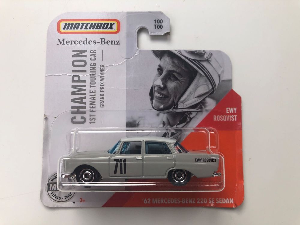 Matchbox ´62 Mercedes-Benz 220 SE Sedan Ewy Rosqvist (Neu und ...