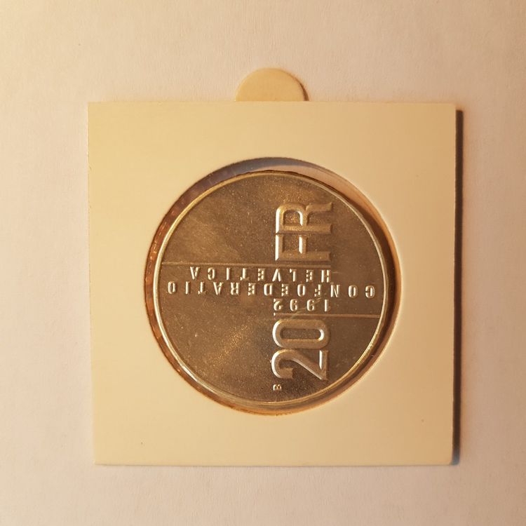 20 Franken Sondermünze Gertrud Kurz (Neu (gemäss Beschreibung)) in Niederhasli für CHF 23 – mit ...