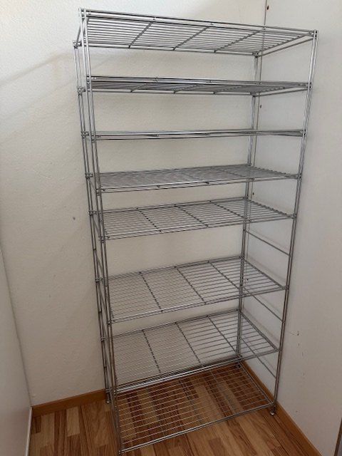 Top! Vintage Ikea Peter Chromstahl Regal Niel Gammelgaard (Gebraucht ...
