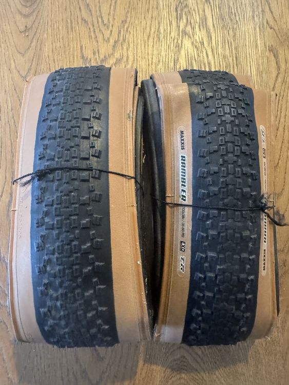 Maxxis Rambler EXO 700x38c Tan Wall - Gravel / City reifen (Neu (gemäss ...