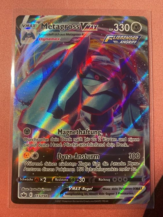 Pokemonkarte Metagross Vmax | Kaufen auf Ricardo