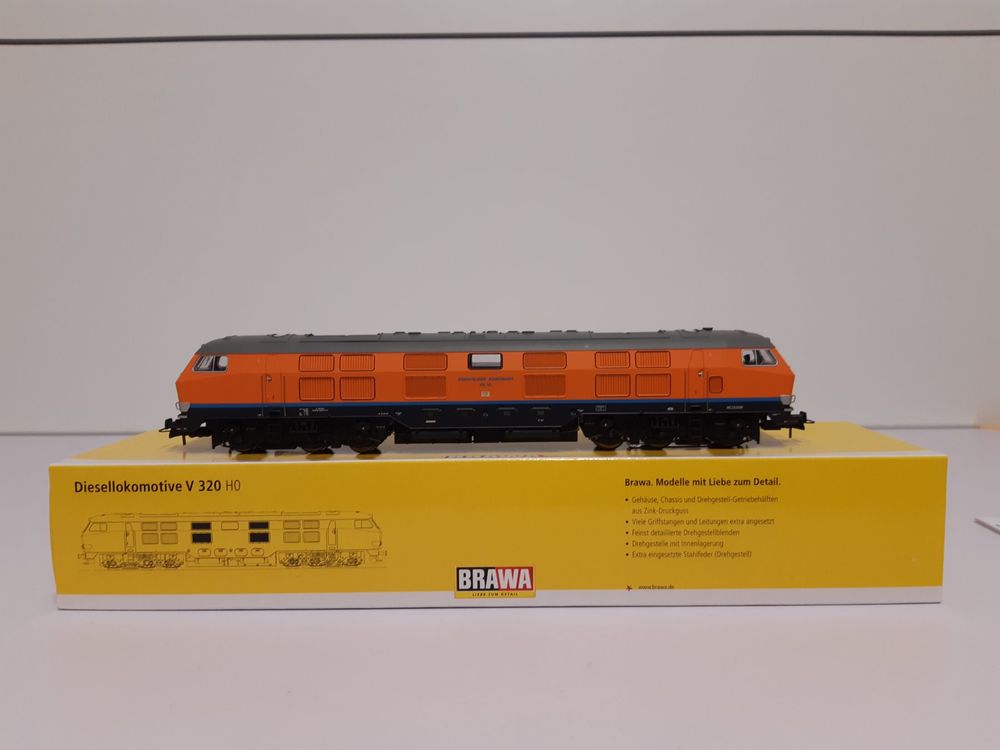 Brawa 41301 Diesellok V320 Privatbahn WS (Neu (gemäss Beschreibung)) in ...