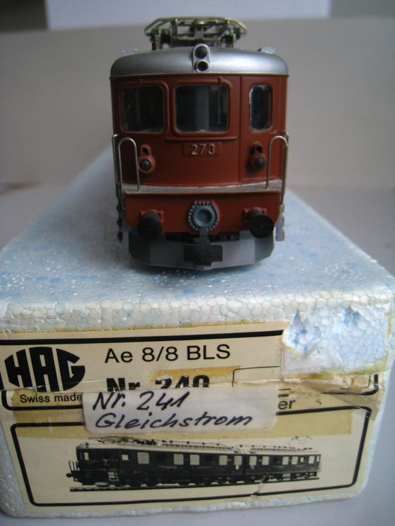 Hag Ae 88 273 Bls Doppellok Muni Analog Mit 1 Motor 241 Kaufen Auf Ricardo 