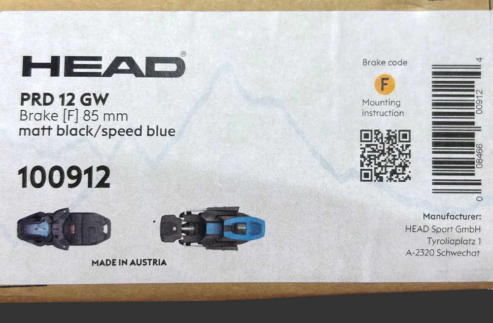 🔴 Skibindung HEAD PRD 12 GW Race /756Z (Neu und originalverpackt) in ...
