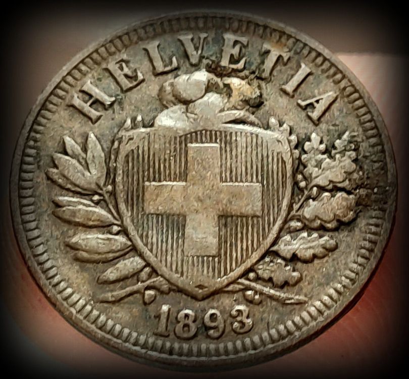 SCHWEIZ 2 RAPPEN 1893 (Gebraucht) in winterthur für CHF 5 – mit Lieferung auf Ricardo kaufen