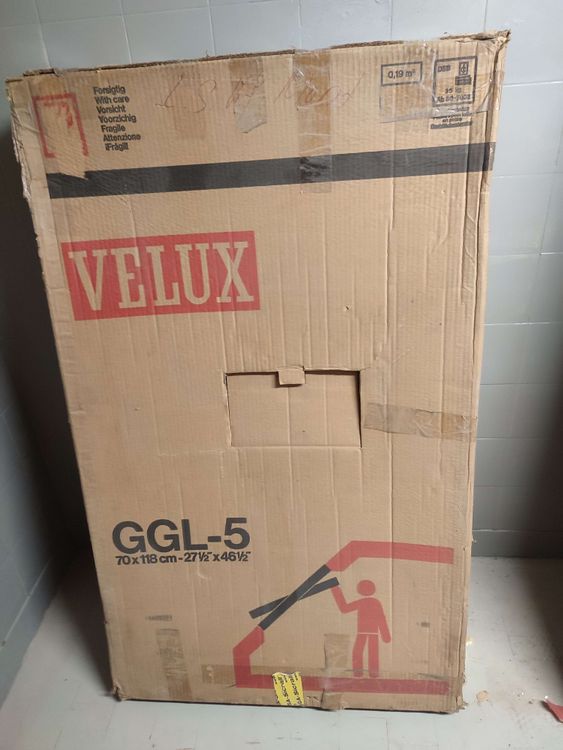Neues Velux Dachfenster GGL-5 - Ideal für den Ausbau/Ersatz (Neu ...