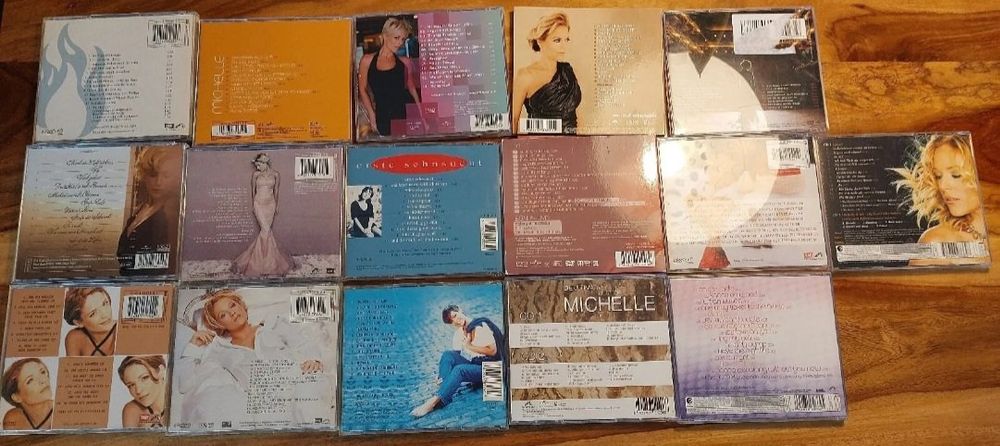 Michelle Fanpaket / 16 CD' & 2 DVD's / Autogramme / Schlager | Kaufen ...