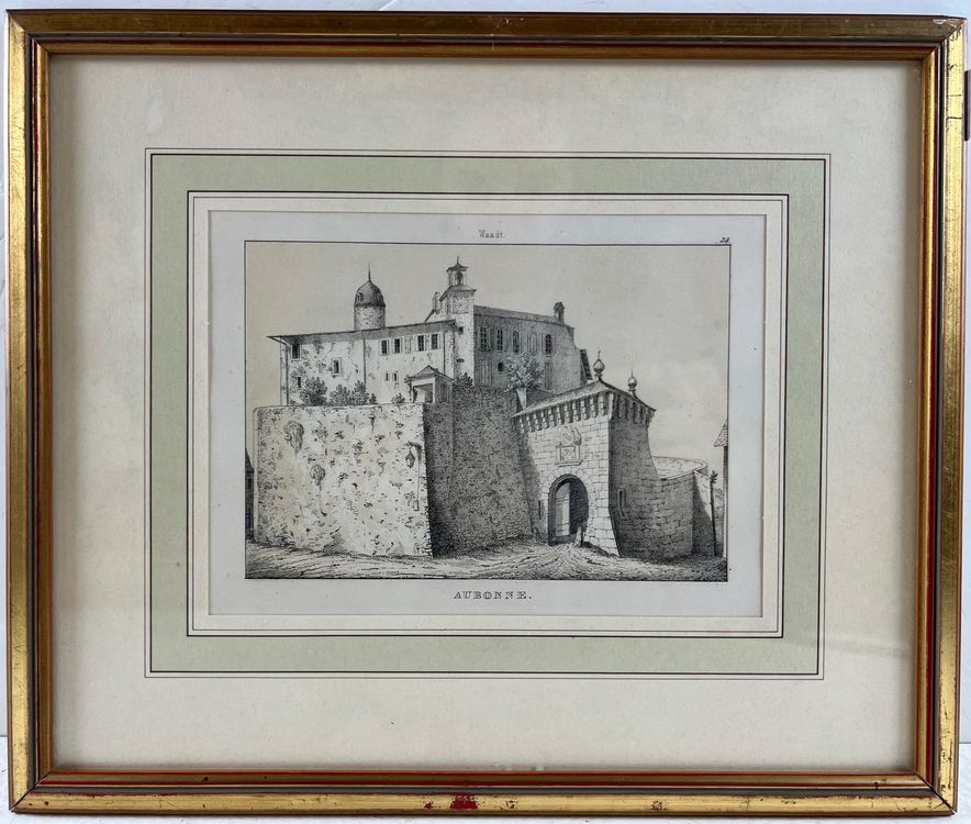 Ortsansicht Alte Lithographie (Gebraucht) in Neuhausen am Rheinfall für CHF 1 – mit Lieferung ...