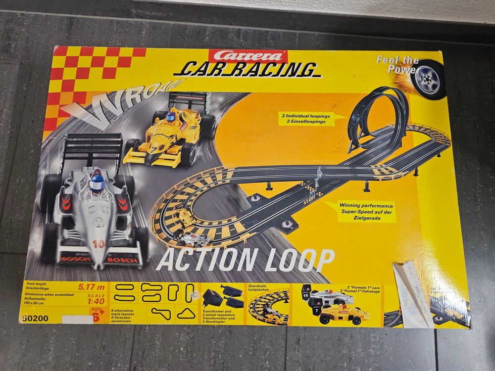 Carrera Rennbahn Action loop 50200 (Gebraucht) in Meisterschwanden für ...