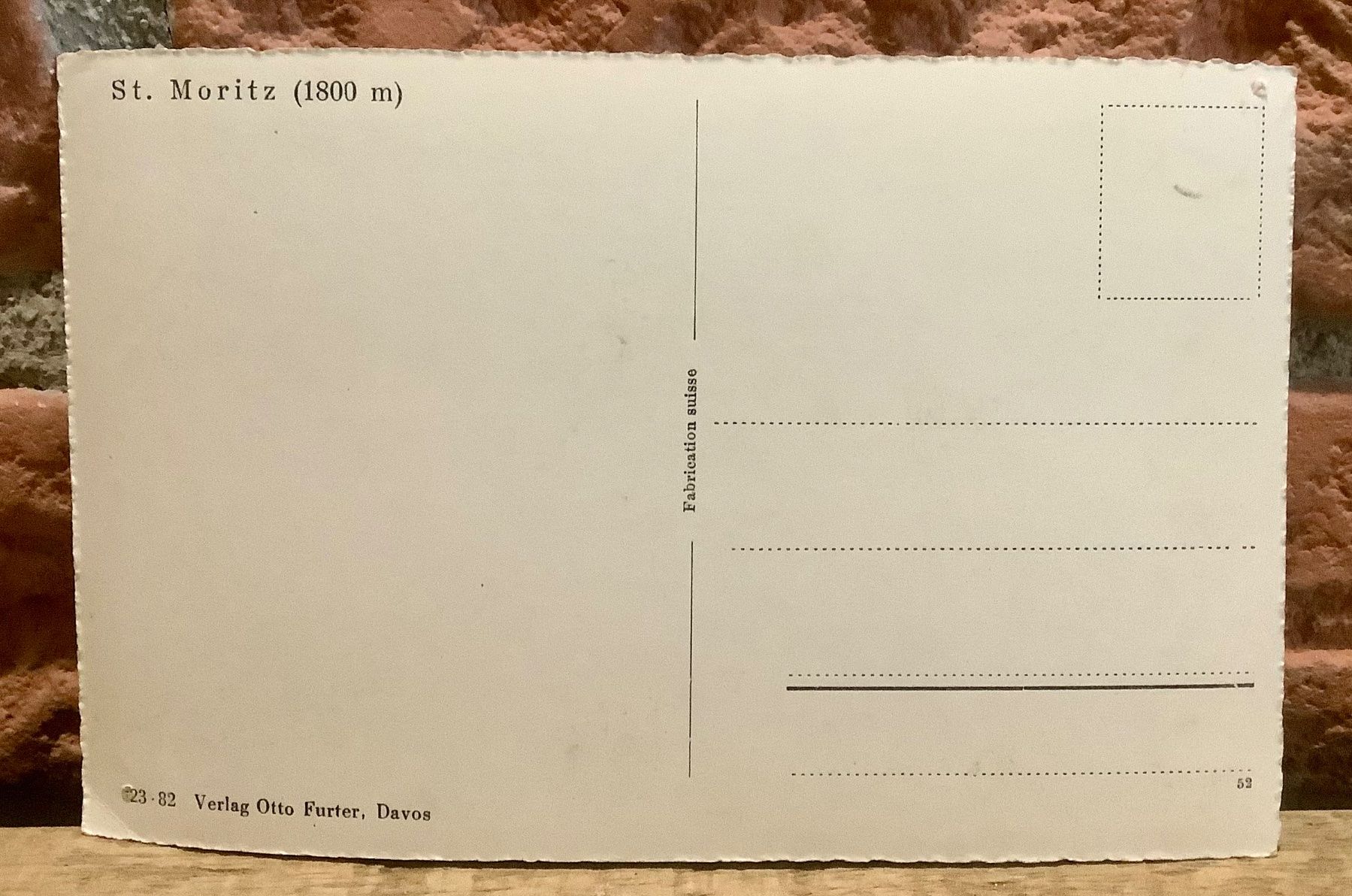 ST. MORITZ mit See - Engadin (Gebraucht) in Root für CHF 1 – mit ...