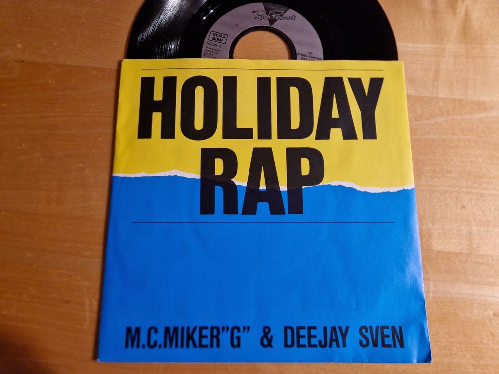 7" Miker G & Deejay Sven - Holyday Rap (Gebraucht) in Burg AG für CHF 1 ...