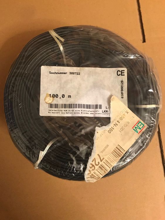 Kabel 100 Meter (Neu (gemäss Beschreibung)) in Heerbrugg für CHF 16 ...