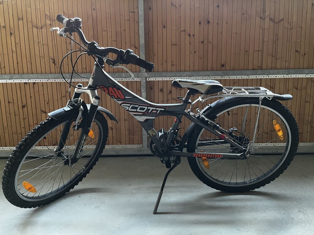 SCOTT Jugend-Mountainbike 24" guter Zustand mit Gepäckträger (Gebraucht ...