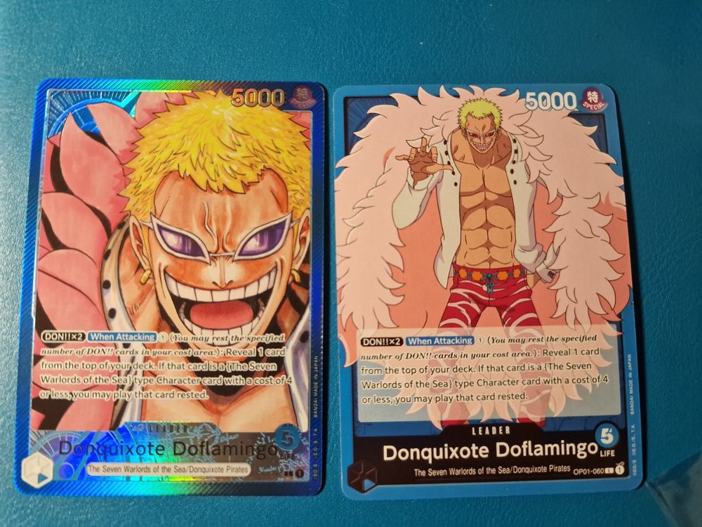 Doflamingo alt art One Piece Card Game 01 Romance Dawn | Kaufen auf Ricardo