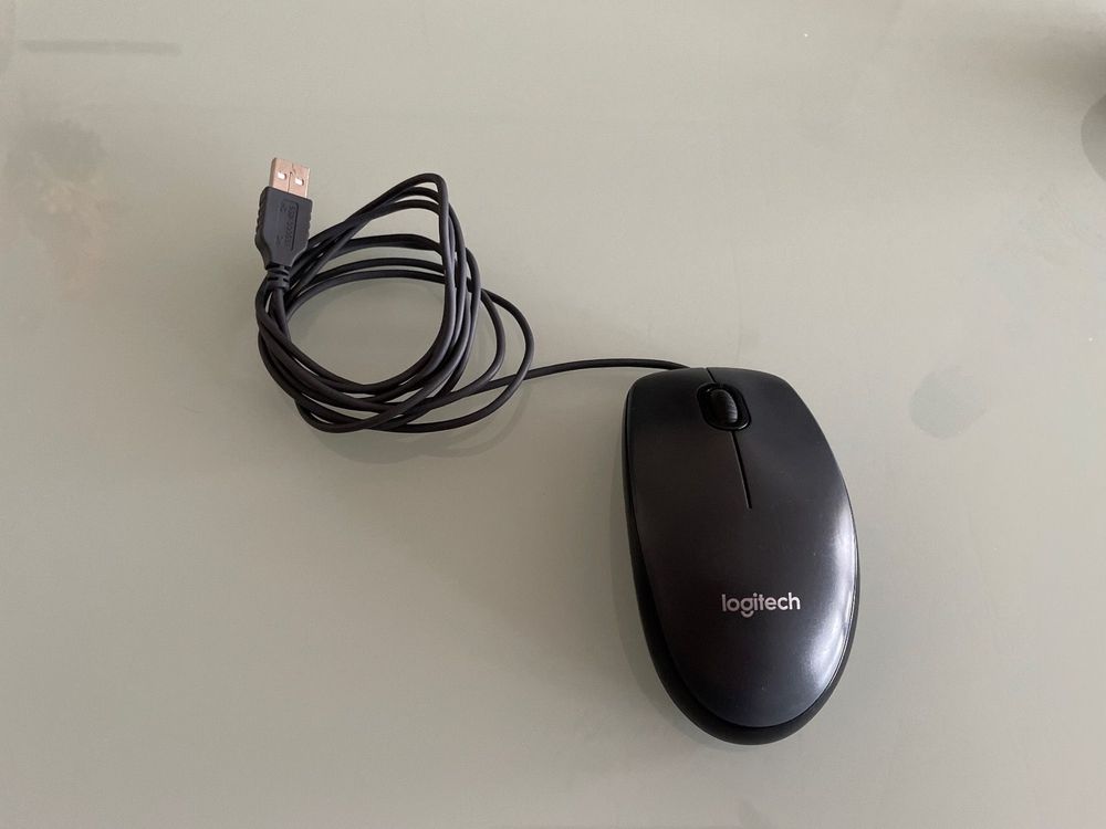 Logitech-Maus mit Kabel | Kaufen auf Ricardo
