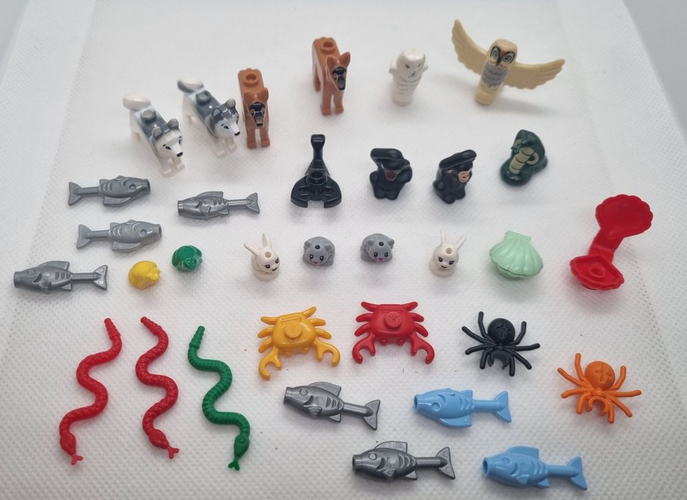 Lego verschiedene Tiere Hunde, Hasen, Schlangen, Eule etc. | Kaufen auf Ricardo