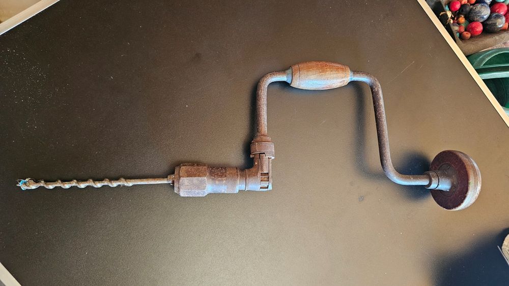 Antike Kurbelbohrmaschine, Handbohrer, Vintage (Gebraucht) in ...